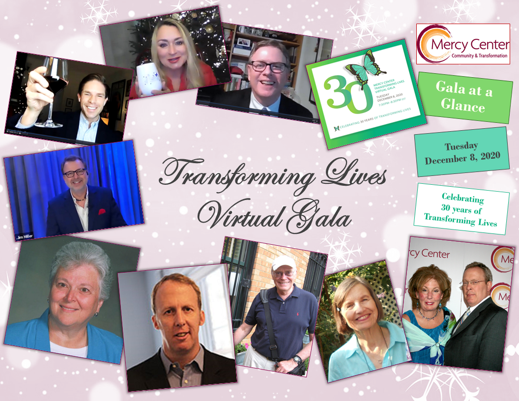 Gala Virtual Transformando Vidas 8 de diciembre de 2020 - Mercy Center